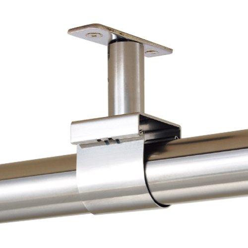 杉田エース センターブラケット32材質:SUS304仕上げ:バレル研磨耐荷重:50kgf備考:φ32パイプ用付属部品:SUS十字穴付皿タッピンネジ 4×25:2本クローゼットパイプの中間部下がり防止にご利用いただけます。台座にパイプ受けをセ...