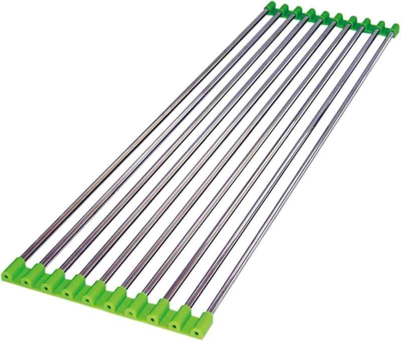 杉山金属 スノコロロ 10本 KS-2765サイズ:57*16*1cm重量:440g材質:パイプ/18-8ステンレス 樹脂/シリコンゴム原産国:日本パイプ数:10本