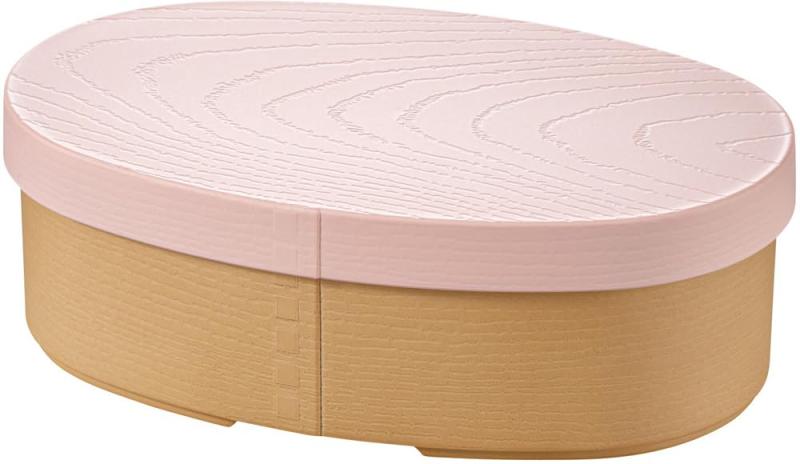 カノー やさしい彩り 抗菌小判弁当 475ml さくら色 74249サイズ(約):幅16.5×奥行き10.7×高さ5.5cm素材・材質:【弁当】PET、耐熱ABS樹脂、塗/ポリエステルウレタン(抗菌塗装)【中フタ】ポリエチレン樹脂生産国:日...