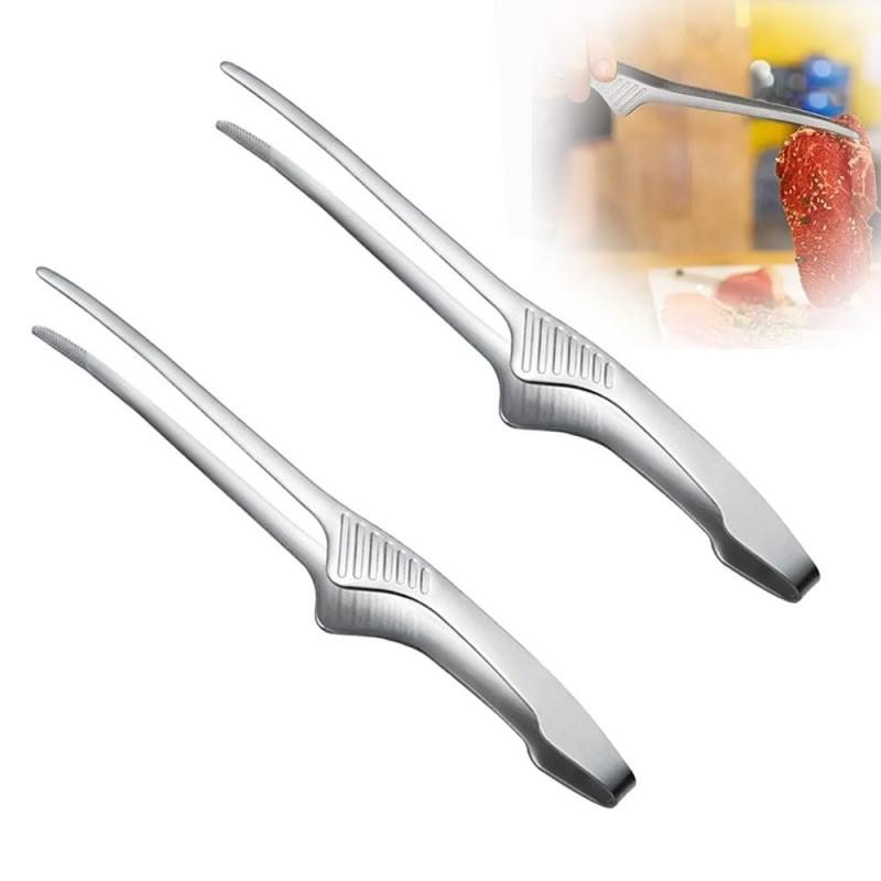 YJRUNFU トング ステンレス バーベキュー 焼肉トング