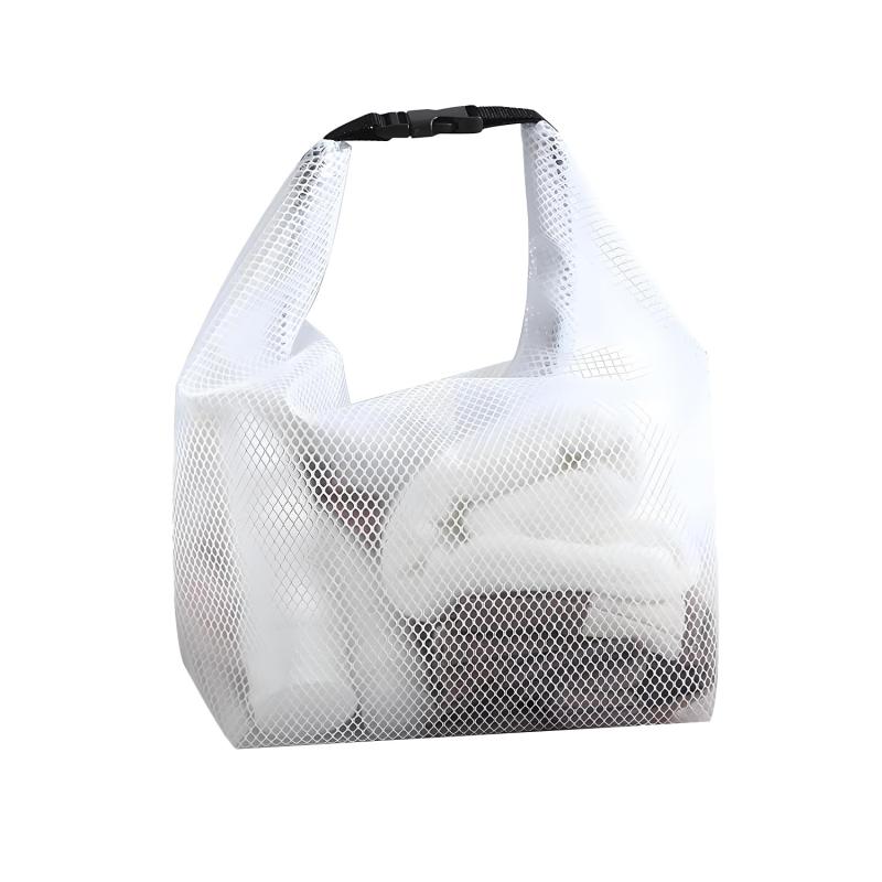 SINGERTOP ビーチバッグ プールバッグ 温泉バッグ サウナバッグ 防水 ドライバッグ スパバッグ 大容量収納バッグ メッシュバッグ 大容量 防水素材 サウナ/ビーチ/ジム/水泳/ショッピング/スパ/【水場にピッタリの温泉バッグ】細か...