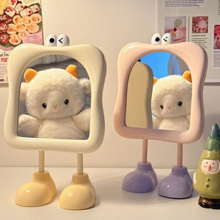 【商品コード】：y220031 カラー ブルー、ピンク、ホワイト アンチスリップ溝による3つの視野角、磨かれたエッジのガラス。 軽量でコンパクトなデザインにより、このハンドミラーをどこへでも簡単に持ち運ぶことができます。 スタンドミラーテー...
