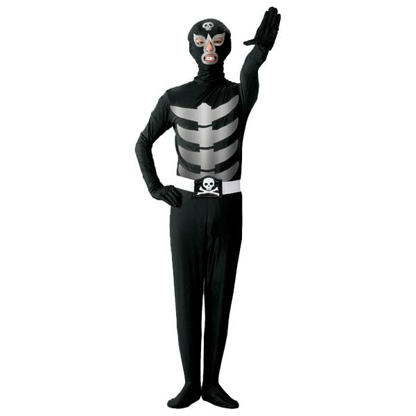 商品情報 セット内容●セット内容：マスク・全身タイツ・手袋・ベルト 素材/材質●素材： サイズ/仕様●サイズ：対応身長：160cm〜180cmまで・バスト83〜103cm・ウエスト68〜88cm 注意【注意事項】※生産時期やロット、デザイン...