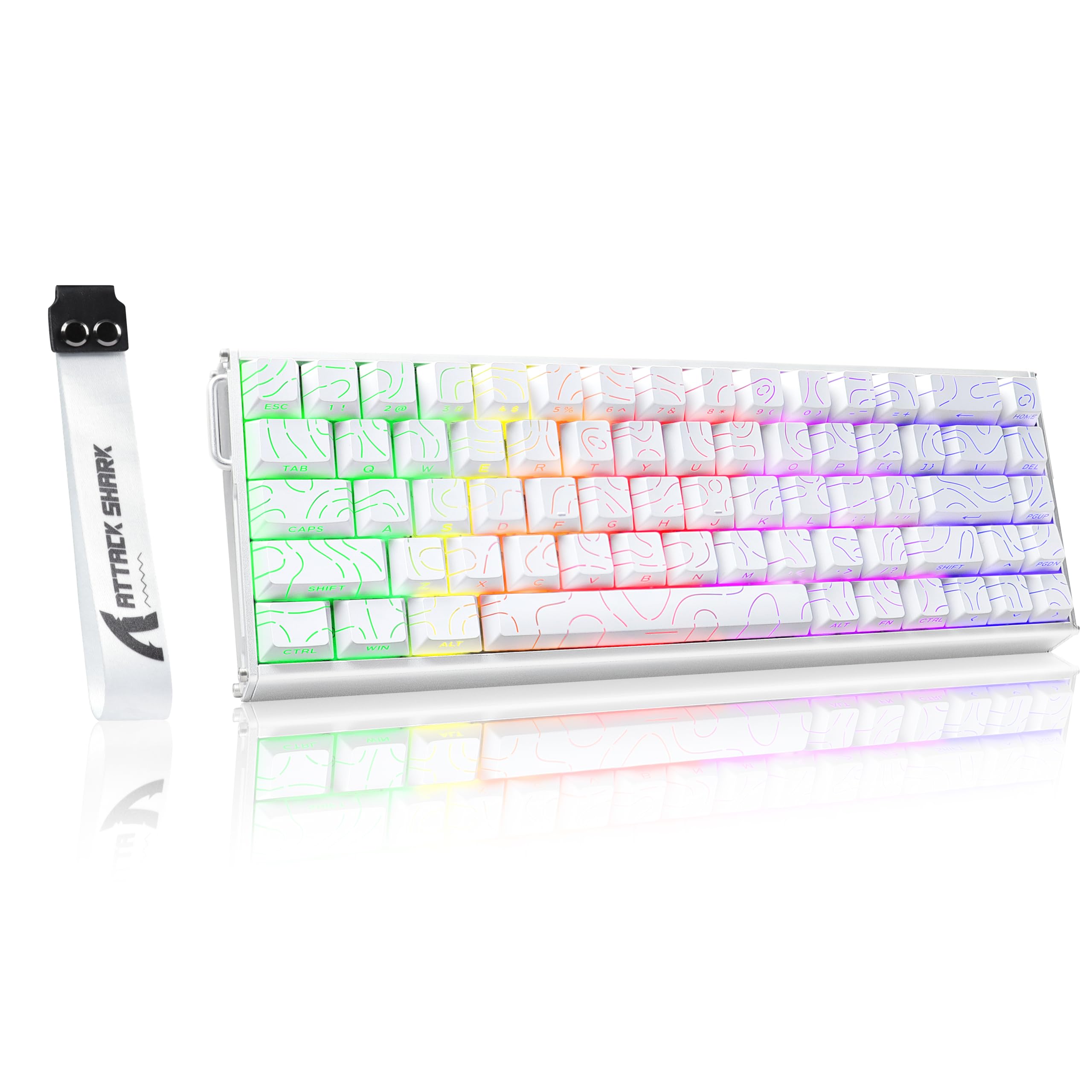 ・【全面進化されたX68MAXHE】 精度と快適性を極めた次世代ラピッドトリガーキーボード。高精度CNC加工のアルミ合金筐体に、220メッシュの陽極酸化電着コーティングを採用し、上質な触感と優れた耐久性を実現。カスタム設計のCi Po磁気ス...