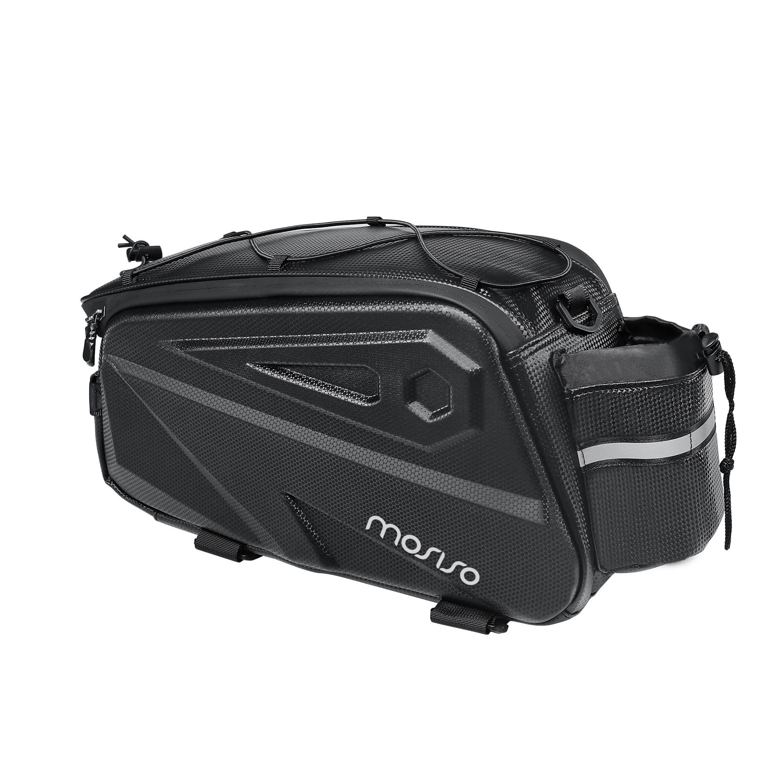 ・この自転車用バッグの寸法: 38.98 x 20.49 x 13.99 CM ( L x W x H)。1つのメインコンパートメントには14Lの大容量があり、ライディング中に衣類、携帯電話、携帯充電器、財布、ケーブル、イヤホン、パワーバン...