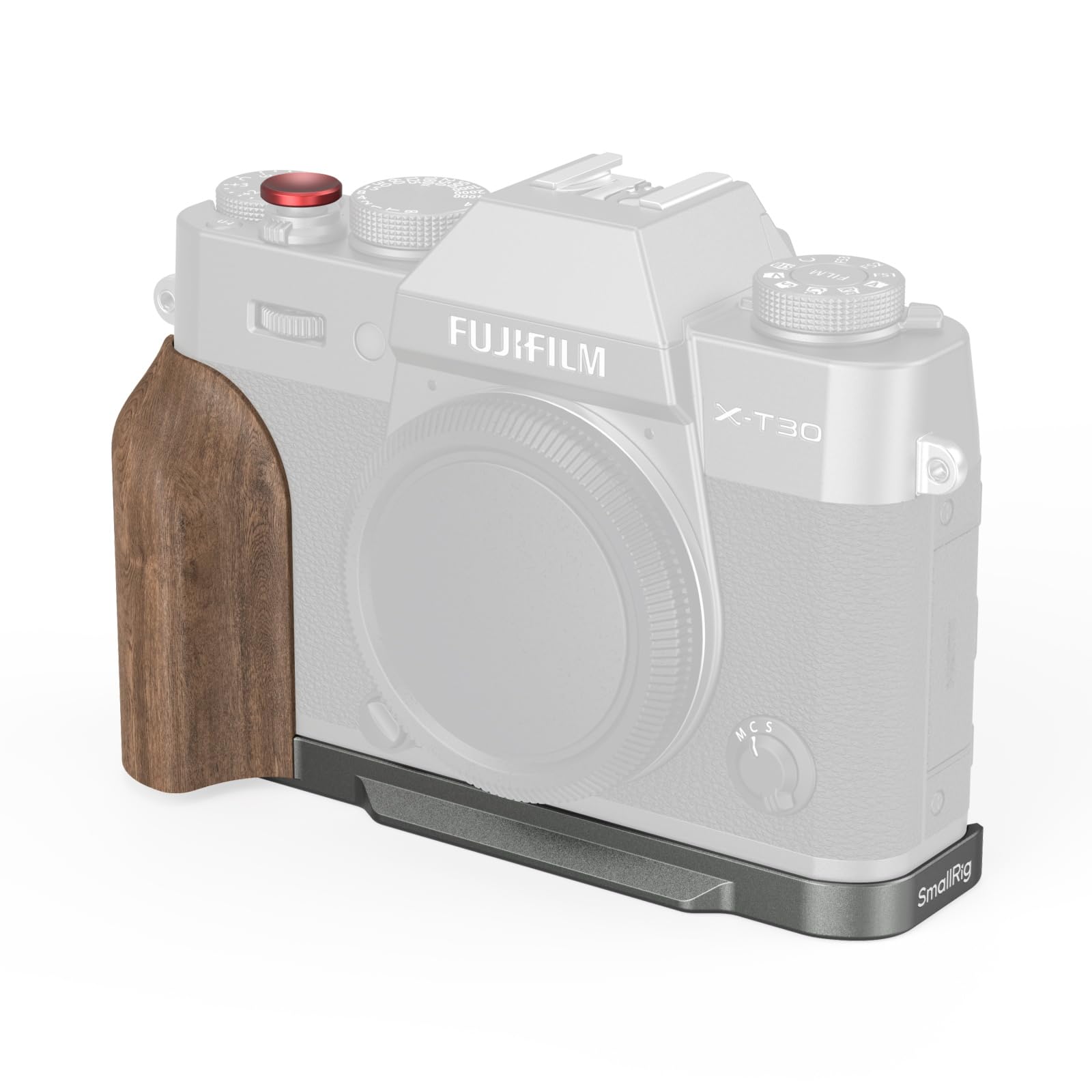 ・SmallRig 木製L字ハンドル Fujifilm X-T30 / X-T30 II / X-T30 III用（カーボンシルバー）5668SmallRig 木製L字ハンドル Fujifilm X-T30 / X-T30 II / X-T...