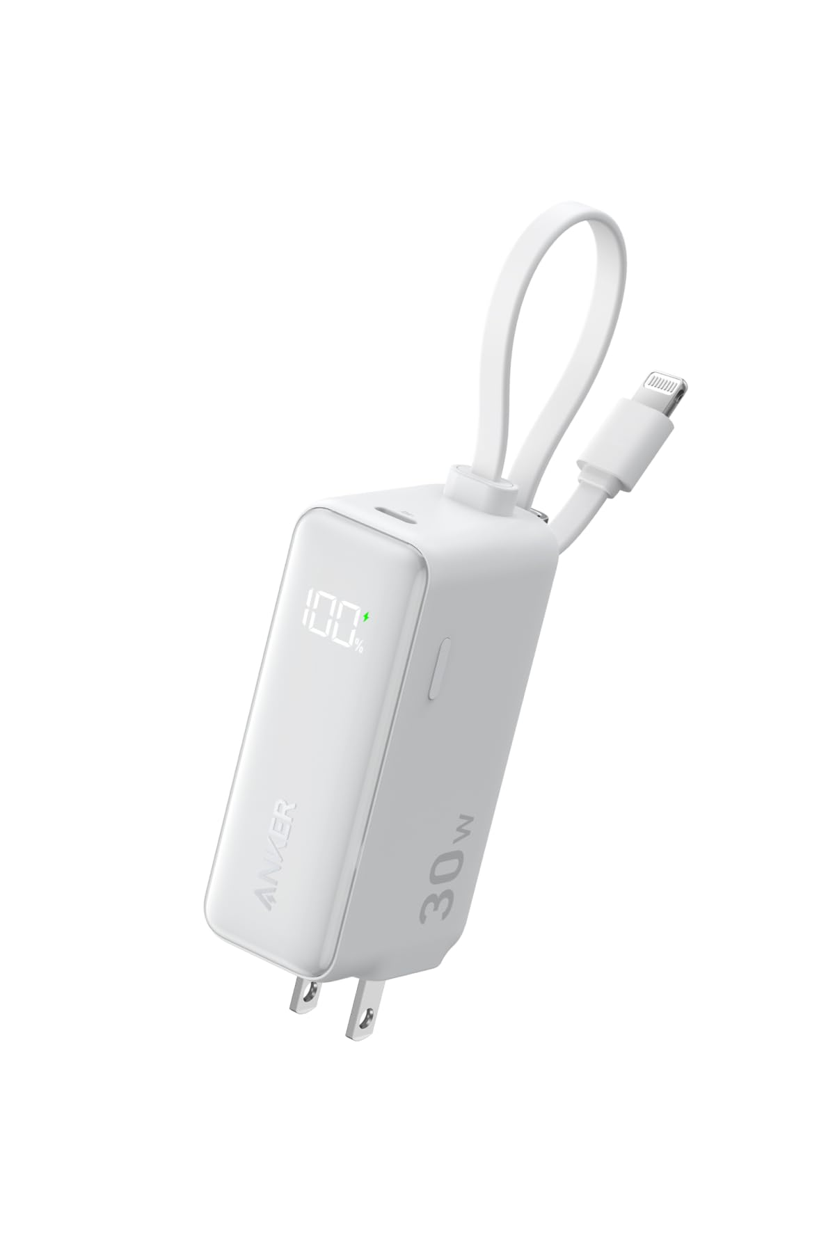 ・1台3役のハイブリッド設計：USB急速充電器、モバイルバッテリーおよびライトニングケーブルが一体となった3-in-1のFusionシリーズ。・外出時にはこれ一つ：折りたたみ式プラグを採用し、ポーチやミニバッグにも収まる小型デザイン。コンセ...