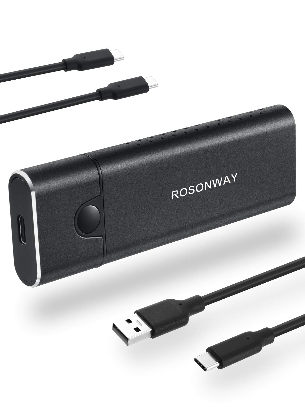 ・【USB 3.1 Gen2 10Gbps 転送速度】SATA NVMe M.2 SSD ケースはUSB3.1 Gen2 Type-Cインターフェース採用します、USBCまたはThunderbolt3インターフェースを備えたデバイスで最高の...