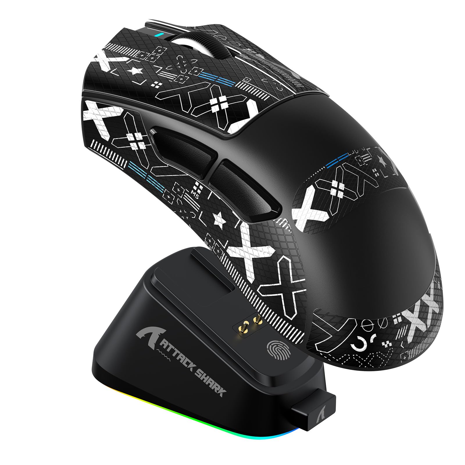 ・ATTACK SHARK V3PRO無線技術基準適合：219-259562・【コスパ最高！3モード接続！】 当商品は、高い性能と手頃な価格を両立したゲーミングマウスです。「原相3311センサー」 と 「オムロン微動スイッチ」 を搭載し、最...
