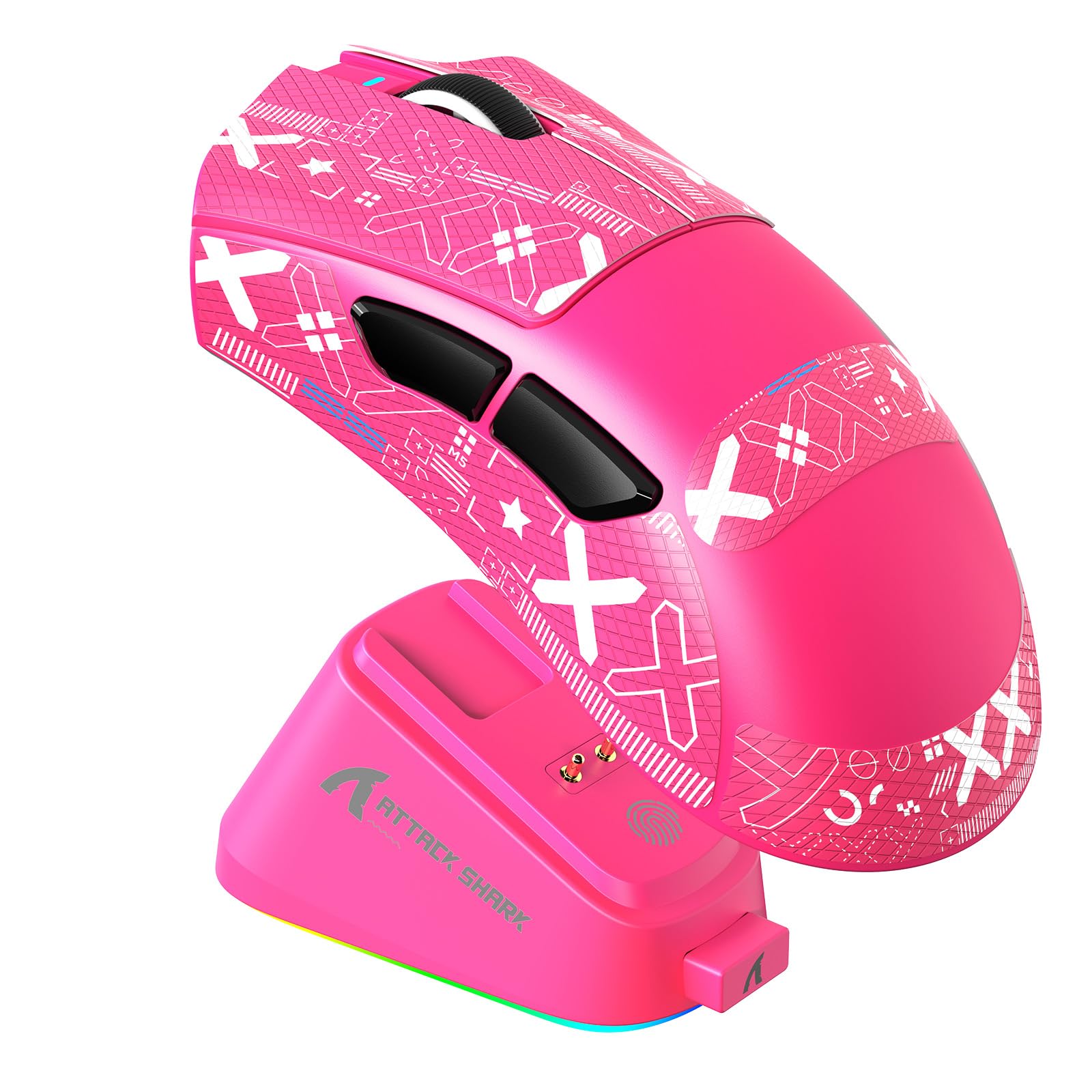 ・ATTACK SHARK V3PRO無線技術基準適合：219-259562・【コスパ最高！3モード接続！】 当商品は、高い性能と手頃な価格を両立したゲーミングマウスです。「原相3311センサー」 と 「オムロン微動スイッチ」 を搭載し、最...