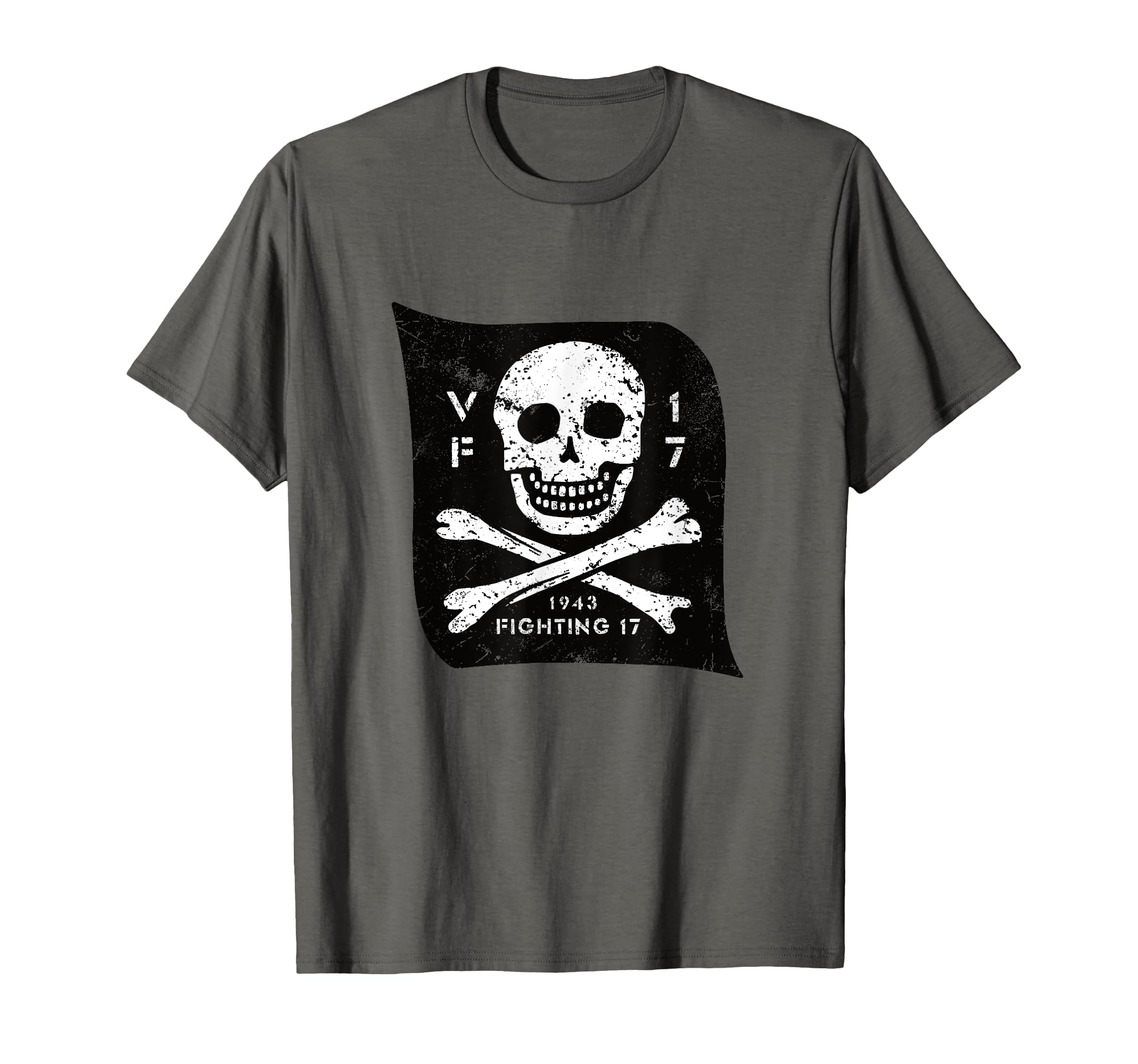 ・Jolly Rogers Fighter Squadron Skull & Crossbones Flag Insignia | The Fighting 17 'Jolly Rogers' was a WWII Fighter Grou...
