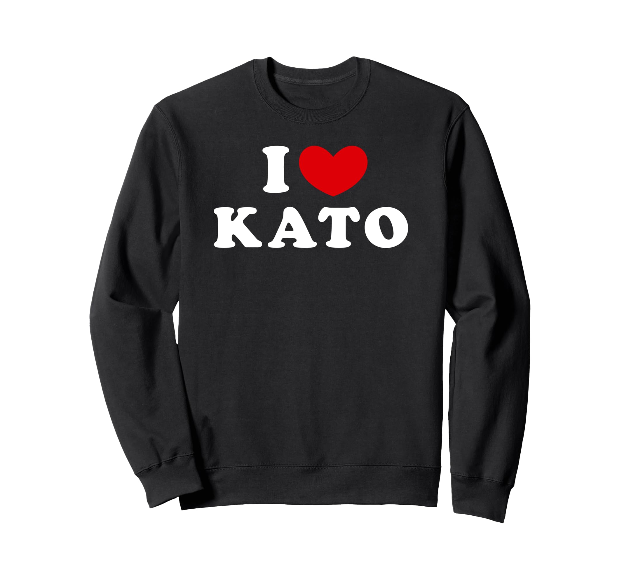 ・ヴィンテージフォントを使用したクラシックな「I Love Kato」デザイン。・このデザインで愛を表現しましょう。