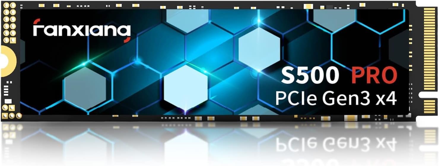 ・1.「3D NAND TLC採用SSD・HMB採用」fanxiang SSD 512GBは高級な3D NAND TLC フラッシュメモリチップを採用しており、QLCチップを採用するSSDと比べて、fanxiang S500 Pro ssd...