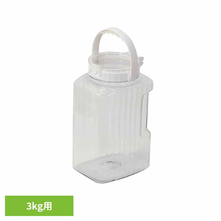 密封できて鮮度をキープ。冷蔵庫や野菜室で保存もできる。汚れが入り込まない一体型パッキン。持ちやすく運びやすい側面くぼみ。お米が最後まですくいやすいD型計量カップ付。●商品サイズ（cm）幅約16.5×奥行約13×高さ約26.5●商品重量米びつ...