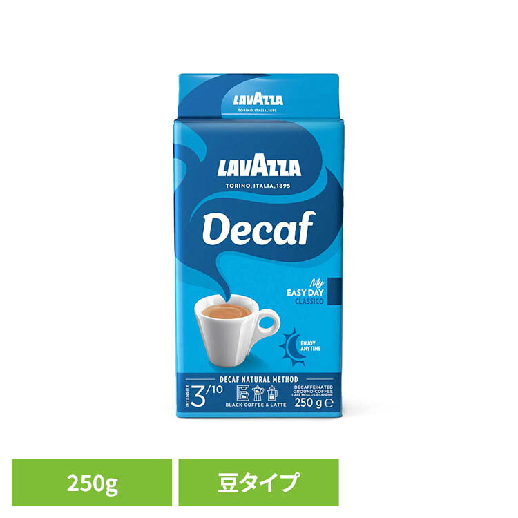 アラビカとロブスタのブレンドで、イタリアンコーヒー独特のコクと香りはそのままにカフェインレスにしました。一日中楽しめるコーヒーです。※リニューアルに伴い、パッケージ・内容等予告なく変更する場合がございます。予めご了承ください。●内容量：25...