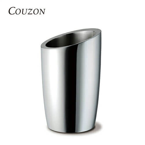 関連商品5849 クゾン COUZON シャンパンクーラー(大) 業務用｜商品名｜クゾン COUZON ワインクーラー(小) 業務用｜メーカー｜木村硝子店｜品番｜5850｜製品サイズ｜口径：135mm、高さ：230mm｜材質｜18-10ステ...