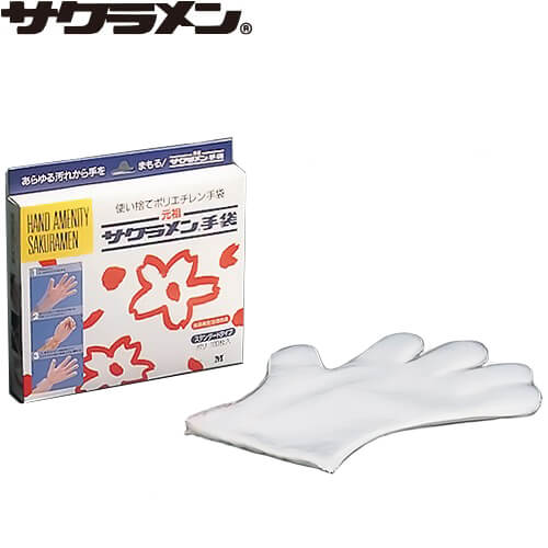 ｜商品名｜サクラメン スタンダード 白 100枚入｜メーカー｜サクラメン｜サイズ｜S、M、L｜素材｜ポリエチレン｜用途｜医療、IC生産、化学実験、介護、食品、給食、印刷など｜厚さ｜30ミクロン｜商品サイズ｜単位：cm全長全幅親指幅S29.0...