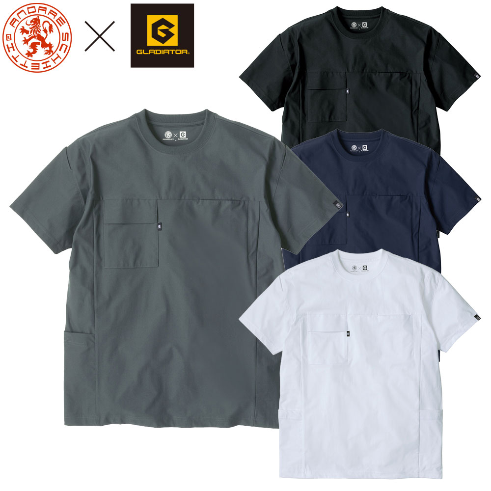 同一シリーズAG-3187 ANDARE SCHIETTI×GLADIATOR ファントムドッツ冷感DRYサイドポケット半袖ポロシャツAG-3188 ANDARE SCHIETTI×GLADIATOR ファントムドッツ冷感DRYサイドポケッ...