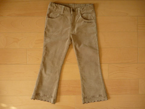 ポンポネット 子供服 pom ponette キッズ パンツ ズボン ボトム ボトムス ボトムズ 110cm ★3 キッズ 【中古】 女の子 女児 ガールズ ブランド USED アウトレット リサイクル 古着 子ども服 こども服 子供 子ど...