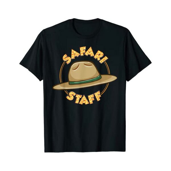 【商品詳細】 "SAFARI STAFF"の文字とハットがデザインされた半袖Tシャツです！ 暑い時期はもちろん、寒い時期にはジャケット等のインナーとして最適！ 【商品情報】 ・サイズ(USサイズ)：Mサイズ/Lサイズ ・Mサイズ詳細(約)：...