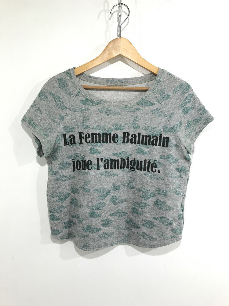 楽天市場】バルマン Tシャツ(カラーグレー)(レディース 楽天市場】バルマン Tシャツ(カラーグレー)(レディース