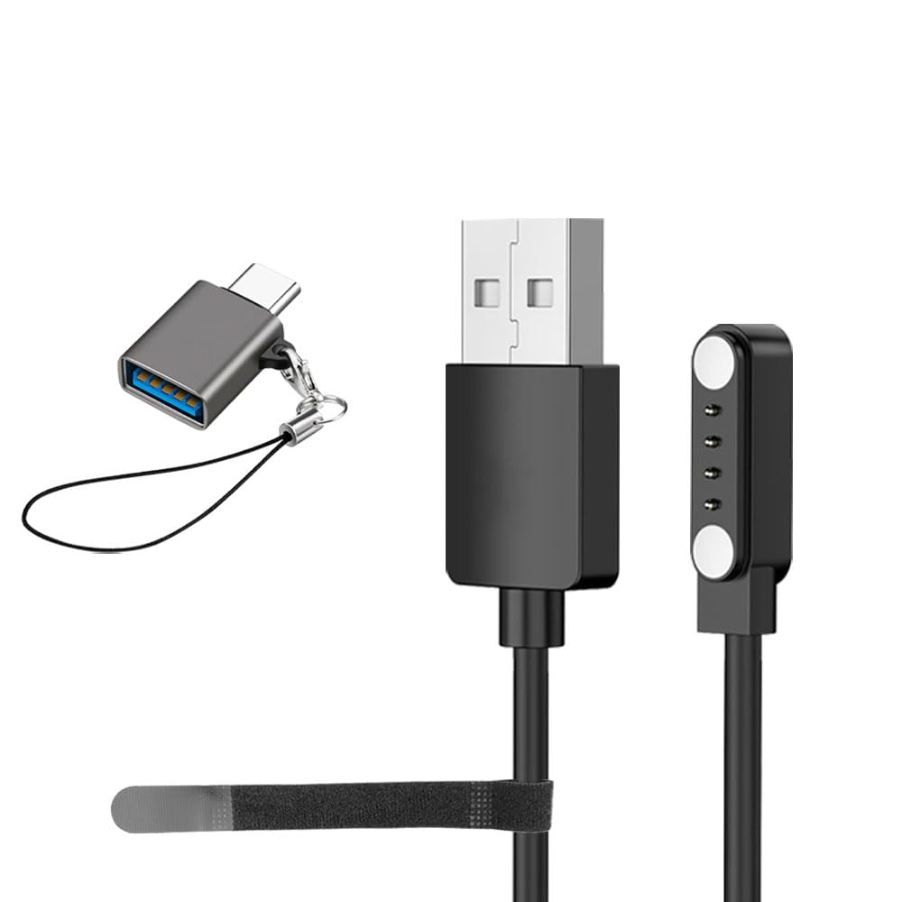 【商品について】[兼用性]PLAUD Note AI/Plaud Note Pro AI Recorderと互換性のあるこのキットには、100CM のUSB-A磁気充電ケーブル、再利用可能なケーブルタイ、USB Type-Cアダプターが含ま...