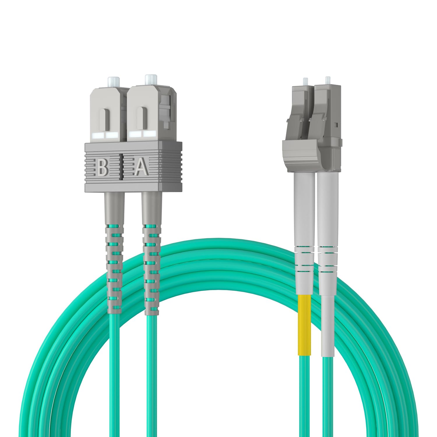 【商品について】【仕様】OM3 マルチモード 光ファイバーケーブル(MMF),径50/125m,両端LC-SCコネクタ,長さ1m。 【仕様】OM3ファイバは、ギガビットイーサネット1000Base-SX、または10GBase-SR/LRM、...