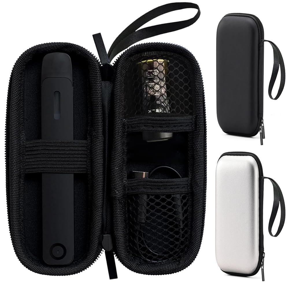 【商品について】色: ブラック 【対応機種】 DR.VAPE Model2 / DR.VAPE Model3 / Dr.Stick TypeX対応。本ケースは本体1本、リキッド カートリッジ 2個をコンパクトに収納できます。 【携帯便利】サ...