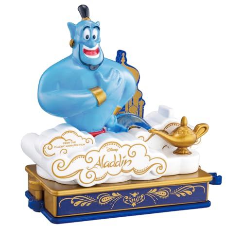 (C) Disney・電池は使用しません。商品紹介 おうちにディズニートミカパレードがやってくる!夢の世界をつなげよう! ドリームトミカに【ディズニートミカパレード】シリーズが登場! アラジンのジーニーを乗せたフロートです。 魔法のランプか...
