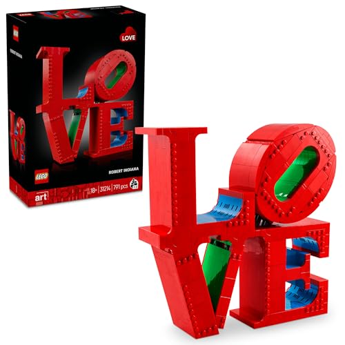 LOVEマルチカラー/-/31214・Style:LOVE・パッケージ個数:1・相思相愛のカップルへ贈る組み立てセット ? 高名な現代美術家ロバート・インディアナの傑作『LOVE』を自分の手でカタチにしよう・レゴ ホームデコ ? レゴバージ...