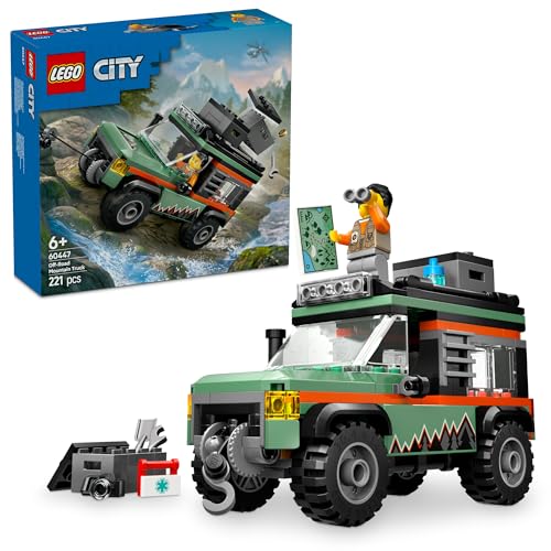 4WD オフロードマウンテントラックマルチカラー/トラック:(約)高さ7cm × 長さ13cm × 幅6cm/60447・Style:4WD オフロードマウンテントラック・パッケージ個数:1・オフロードの冒険 ? お子さまの遊びがレベルアッ...