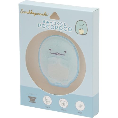 すみっコぐらし POCOPOCO とかげ/-/AB37602・Color:すみっコぐらし POCOPOCO とかげ・サイズ：約H125×W95×D17mm・ABS+TPU樹脂製グリップ・アクリル樹脂製マスコットスマートフォンの背面につけると...