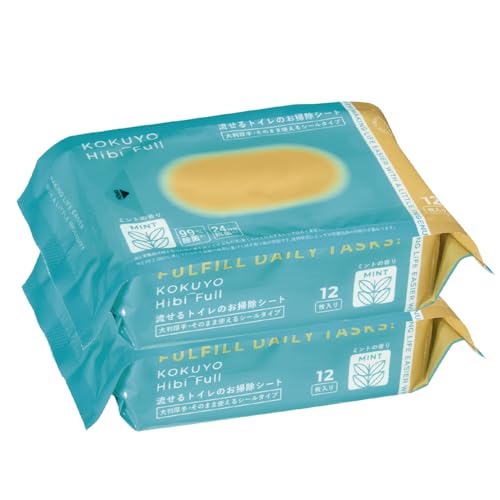 -/-/KHF-TDS101-3X2・FlavorName:ミント・パッケージ個数:1・そのまま流せる大判厚手のトイレ掃除シート。シートはミシン目で分割可能。ミントの香り。・【シートサイズ】 約250mm(幅)×320mm(ピッチ)、80g...