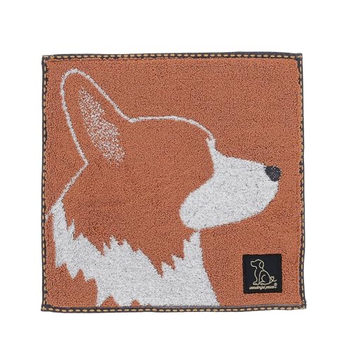 コーギー/約25×25cm/0765012700・Color:コーギー・パッケージ個数:1・サイズ：約25×25cm / 生産国：中国・組成：綿100% / 仕様：無撚糸・パイルジャカード・織りネーム・抗菌防臭加工・ポケットに入る小さいサイ...