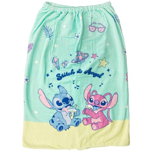 ビーチタオル（スティッチパターン）スティッチ/Lサイズ 約80×120cm/MO479000・Color:スティッチSize:Lサイズ 約80×120cm・パッケージ個数:1・素材・材質:綿100％ スナップボタン→プラスチック・サイズ目安...