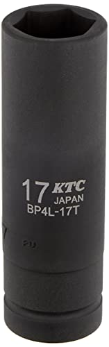 ブラック/対辺寸法(mm):17/BP4L-17TP・Size:対辺寸法(mm):17・パッケージ個数:1・対辺寸法(mm):17・差込角(mm):12.7・全長(mm):80・ピン・リング付・※画像はイメージ画像です。本商品は17mmの商...