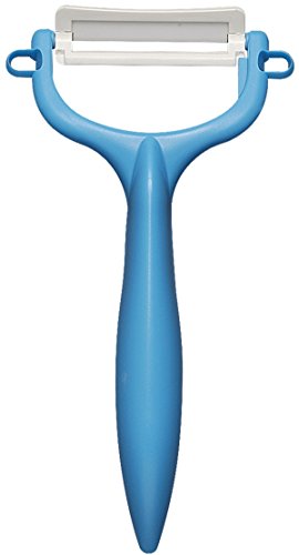 1) T字タイプブルー/7) T字型ピーラー/CP-99 BU・Color:ブルーStyle:1) T字タイプ・パッケージ個数:1・【セラミックスの鋭い切れ味】セラミック刃だから「軽く、素早く、キレイに切れる」ピーラー・【金気を出さない】金...