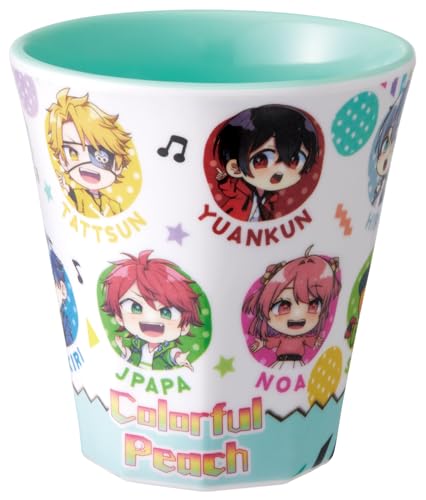 カラフルピーチメラミン/径8.7×高9/MTB2-69465・Color:メラミン・パッケージ個数:1・サイズ：径8.7×高9・材質：メラミン樹脂・原産国：中国軽くて丈夫なメラミン製のタンブラーコップ。 落としても割れにくいので小さなお子さ...