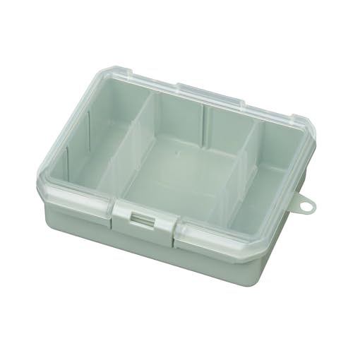 仕切板付コレクションケース【S】グリーン/155F/グリーン・Color:グリーンStyle:仕切板付コレクションケース【S】・パッケージ個数:1・大事なグッズの収納に最適。DIY工具、カー用品、釣り具、文房具、おもちゃなど、さまざまな用途...