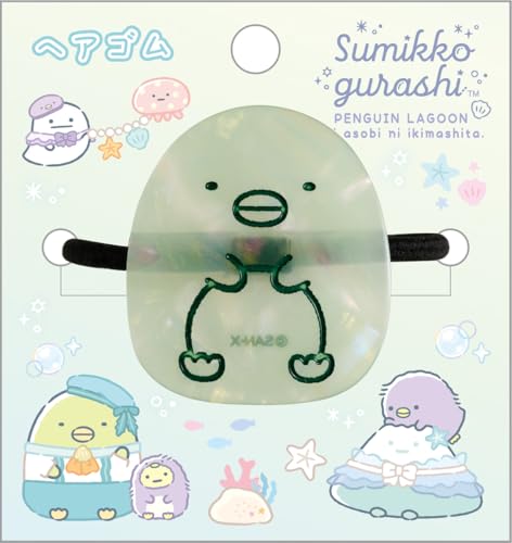 ヘアゴム ぺんぎん/-/FE43701・Color:ヘアゴム ぺんぎん・光沢のある素材感がポイント！すみっコぐらしのマスコット付きヘアゴムです。商品紹介 光沢のある素材感がポイント！すみっコぐらしのマスコット付きヘアゴムです。 安全警告 特になし