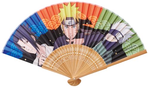 NARUTO/サイズ：幅37.8×縦22cm/ZSS1-69578・パッケージ個数:1・サイズ：幅37.8×縦22cm・材質：ポリエステル・竹・原産国：中国手軽に涼しくなれるかわいいキャラクター扇子。 折りたたんでコンパクトに収納できます。...