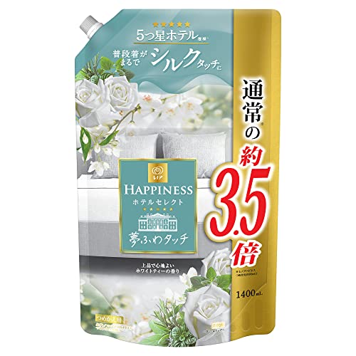 -/1400ミリリットル (x 1)/4987176111210・Size:1400ミリリットル (x 1)・パッケージ個数:1・5つ星ホテル推奨！レノアハピネス夢ふわタッチで香りも肌ざわりも5つ星。大改良したレノアハピネス夢ふわタッチでお...