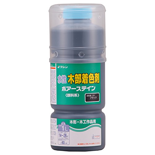 ブラック/1L/4965405110210・Size:1LColor:ブラック・パッケージ個数:1・用途:未塗装木部の着色(木の工作品・木彫り作品・家具・床・階段など)・塗り面積(1回塗り)約:14~28m2、たたみの枚数:8~16・うすめ...