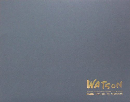 水彩紙ナチュラル/F8(465×389)/NW-1408・Size:F8(465×389)・パッケージ個数:1・本体サイズ :455×379・対象性別 :男女共用画用紙 『ワトソンブロック 300g F8 NW-1408』 muse ミュー...