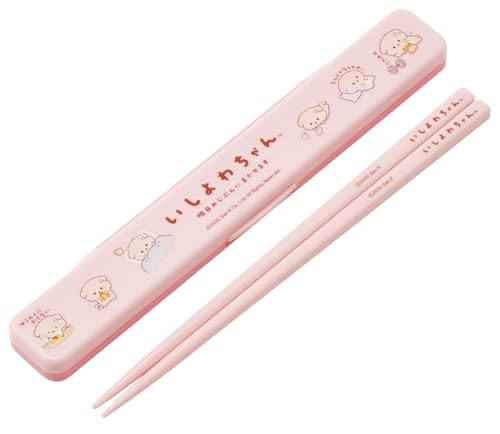 いしよわちゃん/-/ABC3-69913・パッケージ個数:1・サイズ：横19×縦3.1×高1.3、箸：18cm・材質：ABS樹脂、フタ：AS樹脂、箸：メタクリル樹脂、クッション：シリコン樹脂・原産国：日本食洗機対応の丈夫なお箸と箸箱のセット...