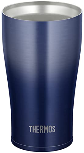 designネイビーグラデーション/340ml/JDE-341LTD NV-G・Color:ネイビーグラデーションSize:340mlPatternName:単品・パッケージ個数:1・おいしさ長持ち！魔法びん構造のタンブラー。グラデーション...