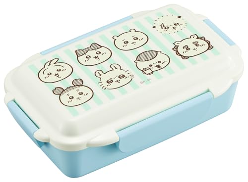 弁当箱500mlちいかわ/-/PCD-500・パッケージ個数:1・・ふっくら盛付フタでおかずがつぶれにくい抗菌加工の弁当箱 ・サイズ＝187×119×H63mm 容量：500ml ・素材・材質：本体・仕切＝ポリプロピレン、フタ＝AS、止め具...
