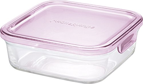 単品ピンク/800ml/KC3247N-P・パッケージ個数:1・素材・材質:本体/耐熱ガラス、フタ/ポリカーボネート(耐熱温度140度)・重量:490g・容量:800ml・サイズ:幅15.6×奥行15.6×高さ5.5cm・食洗機:ガラス本体...