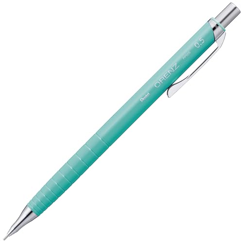 オーシャングリーン/-/XPP505-RD3・パッケージ個数:1・【特長】ワンノックで書き出せる。「オレンズ」のエントリーモデル・【芯径】0.5mm・【軸色】オーシャングリーン・【1本あたりサイズ/重さ】13×9×145mm/10g・【材質...