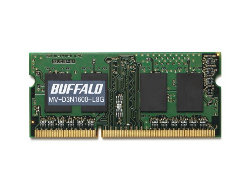 DDR3・パッケージ個数:1PC3L-12800対応204PIN DDR3 SDRAM S.O.DIMM 8GB